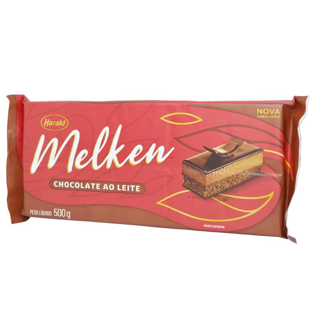 Chocolate em Barra Melken ao Leite Harald (500g) - Irmãos Haluli