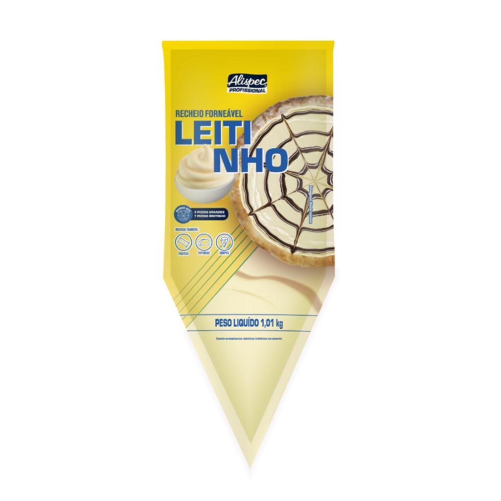 Recheio Forneável Sabor Leitinho Alispec (1.010kg) - Irmãos Haluli
