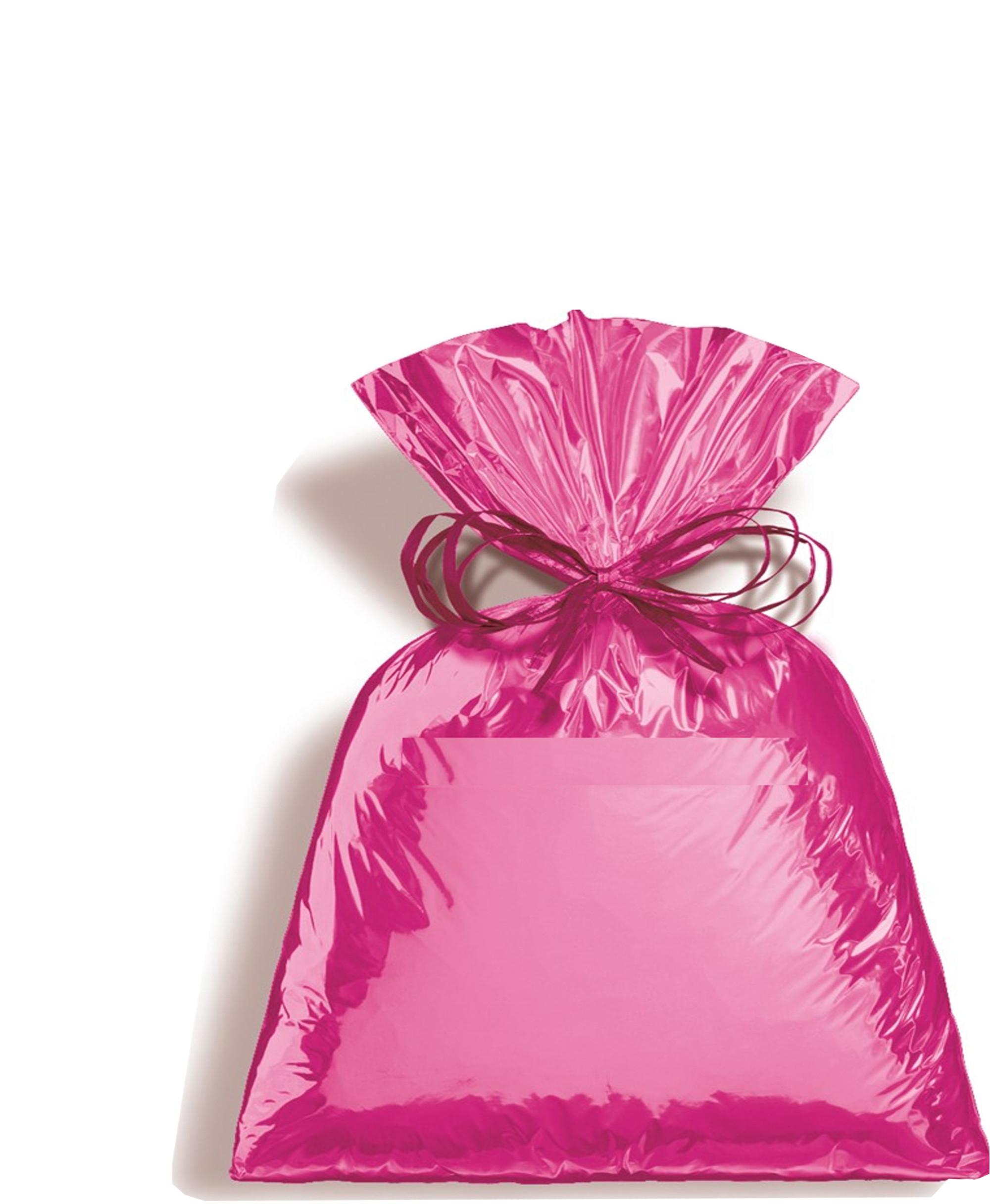 Saco Plástico Liso Metalizado Rosa Tamanho P3 10x14cm Cromus (50 ...