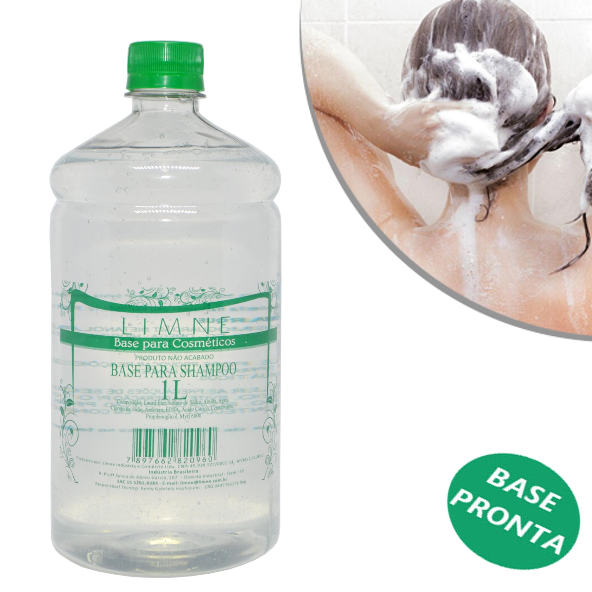 Base para Shampoo Transparente Limne (01 Litro) - Irmãos Haluli