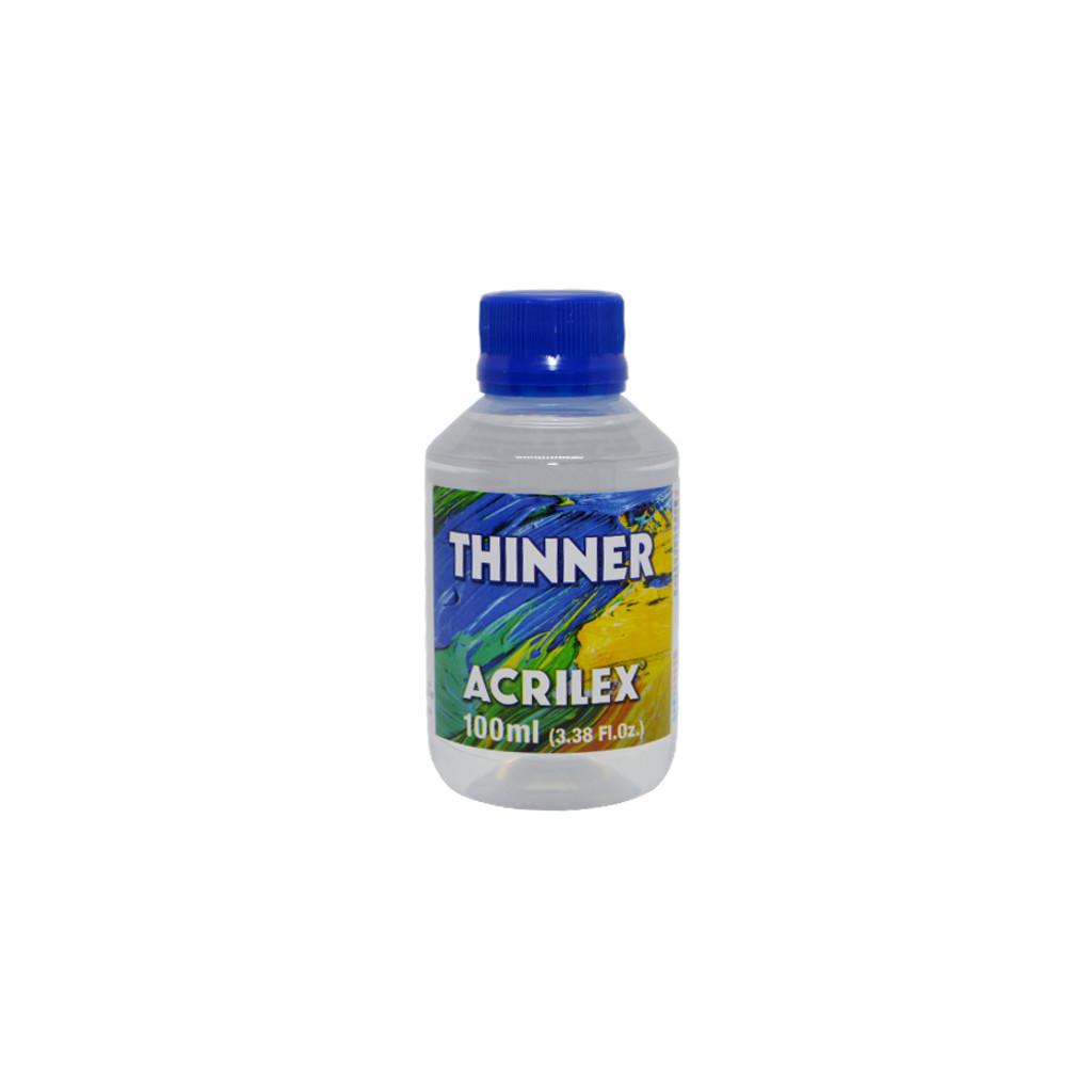Thinner 100ml Acrilex (1 unidade) - Irmãos Haluli