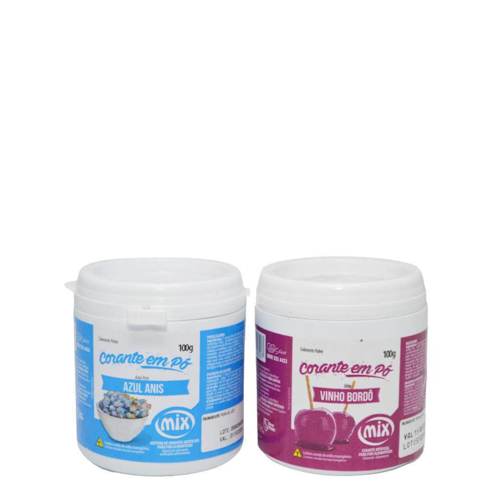 Corante Artificial em Pó 100gr Mix - Irmãos Haluli