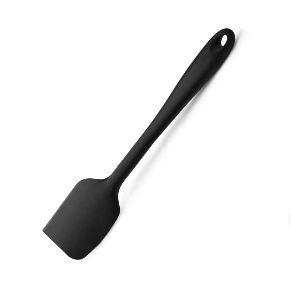 Espátula Grande de Silicone Preta Mimo Style (01 Unidade) - Irmãos Haluli