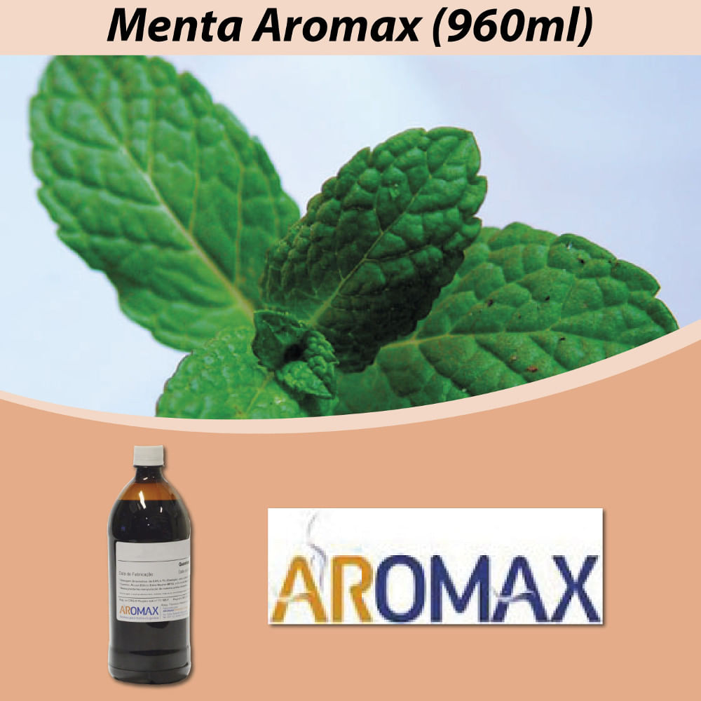 Aroma de Menta Aromax (960ml) - Irmãos Haluli