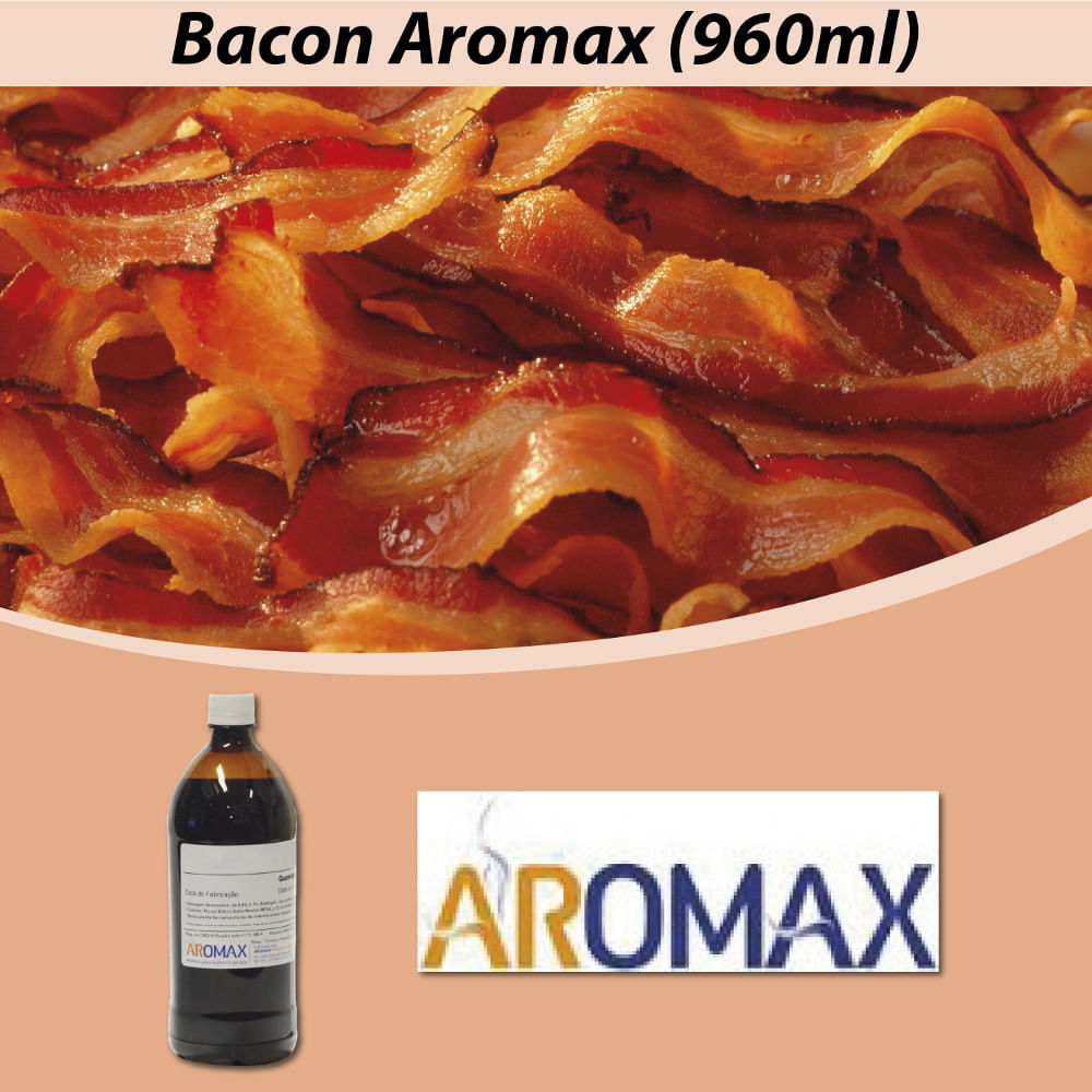 Aroma de Bacon Aromax (960ml) - Irmãos Haluli
