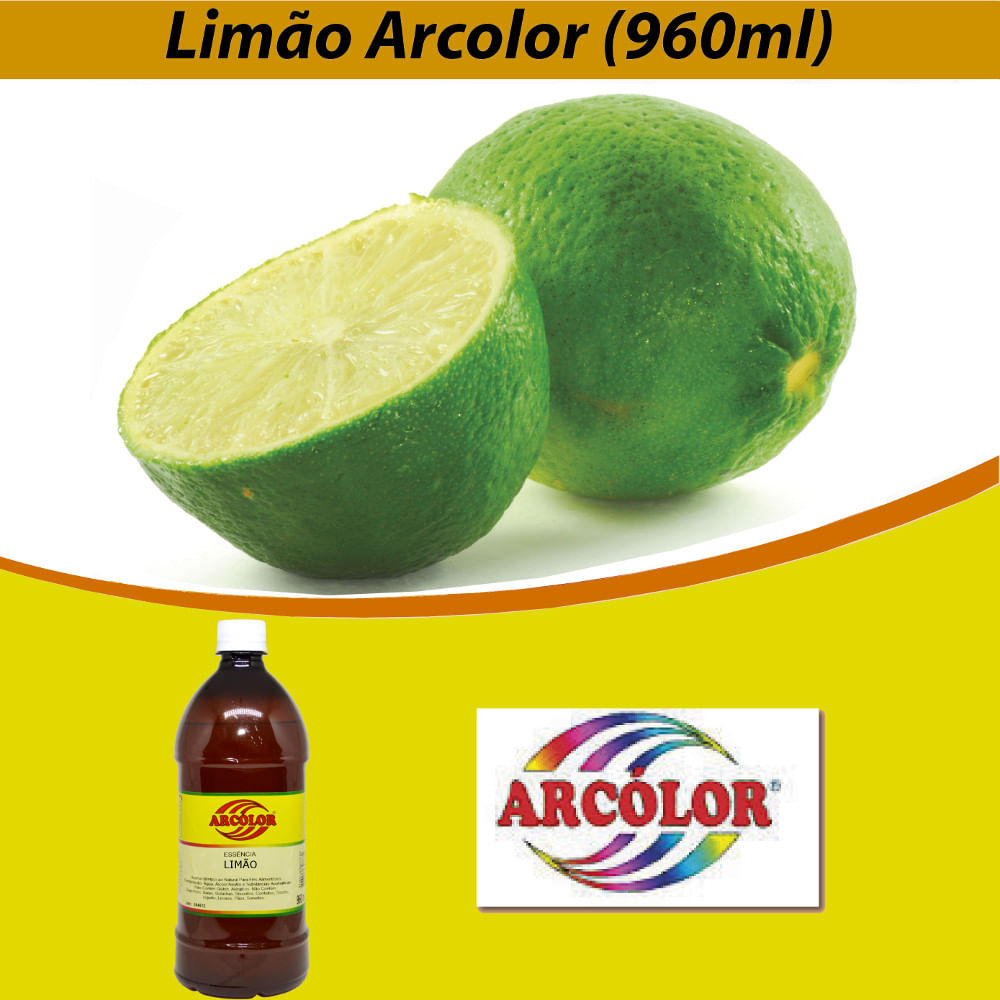 Aroma de Limão Arcólor (960ml) - Irmãos Haluli