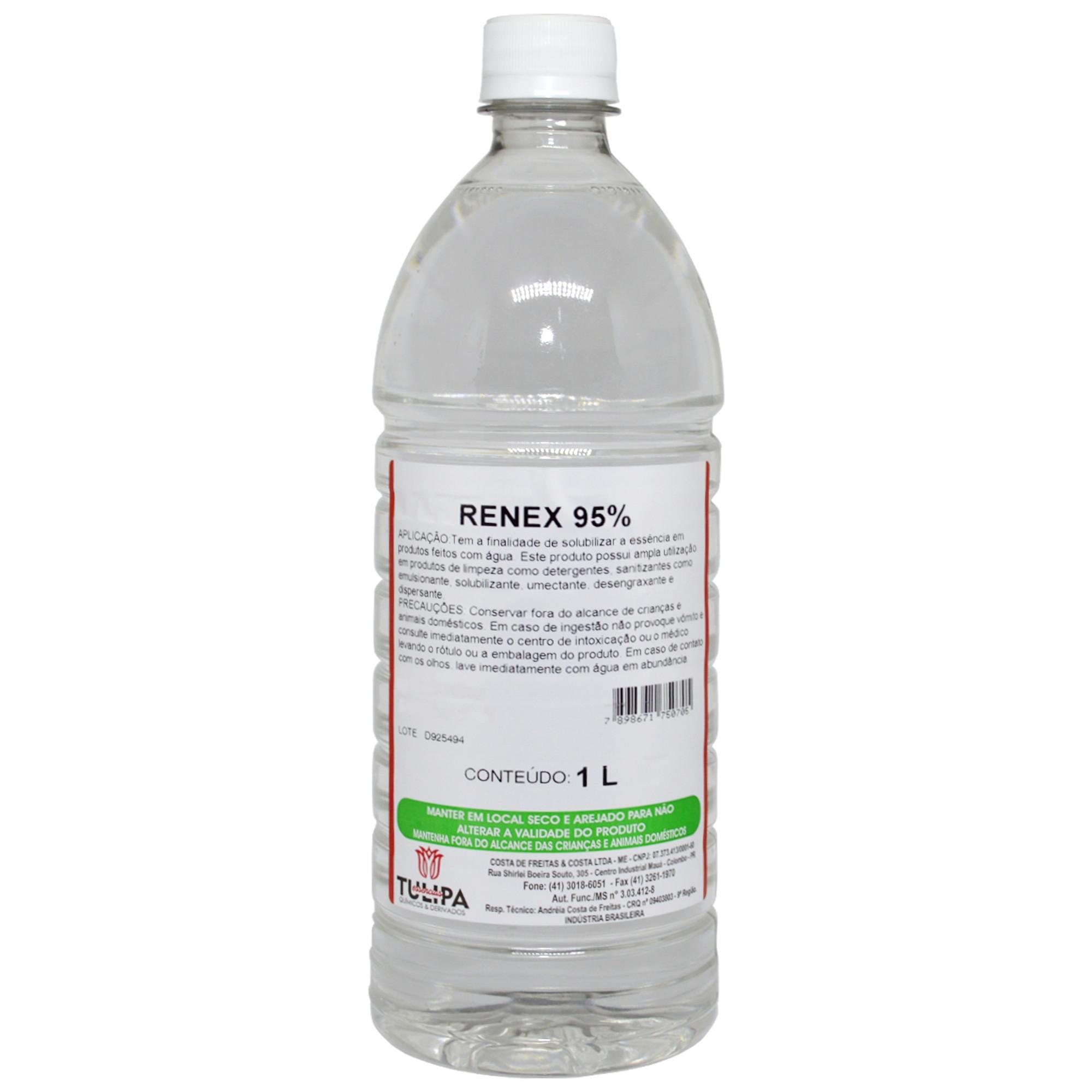 Renex 95% Tulipa Essências 01 Litro - Irmãos Haluli