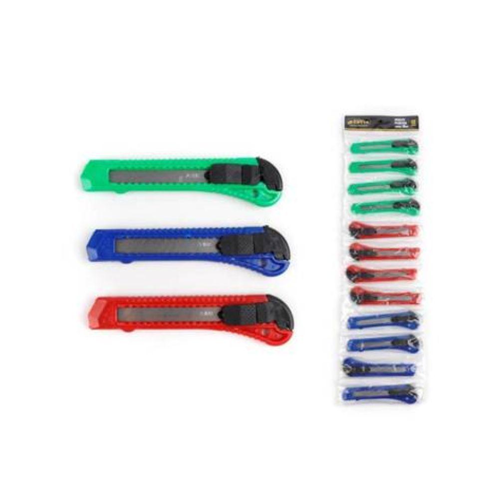 Kit Estilete Multiuso Largo 18mm Importadora Cascavel (12 Unidades ...