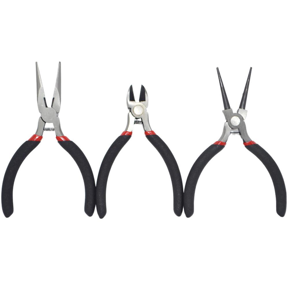 Kit de Alicates para Artesanato 5" 130mm NYBC (03 modelos) - Irmãos Haluli