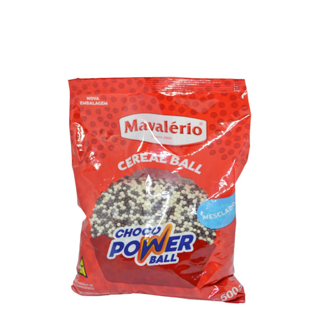 Cereal Ball C/ Cobertura Sabor Chocolate e Chocolate Branco Choco Power ...