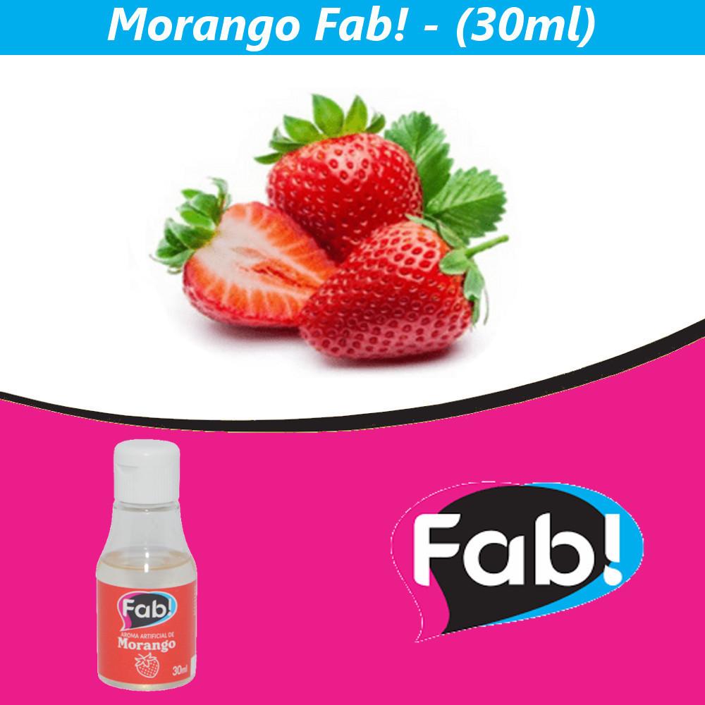 Aroma Artificial de Morango Fab! (30ml) - Irmãos Haluli