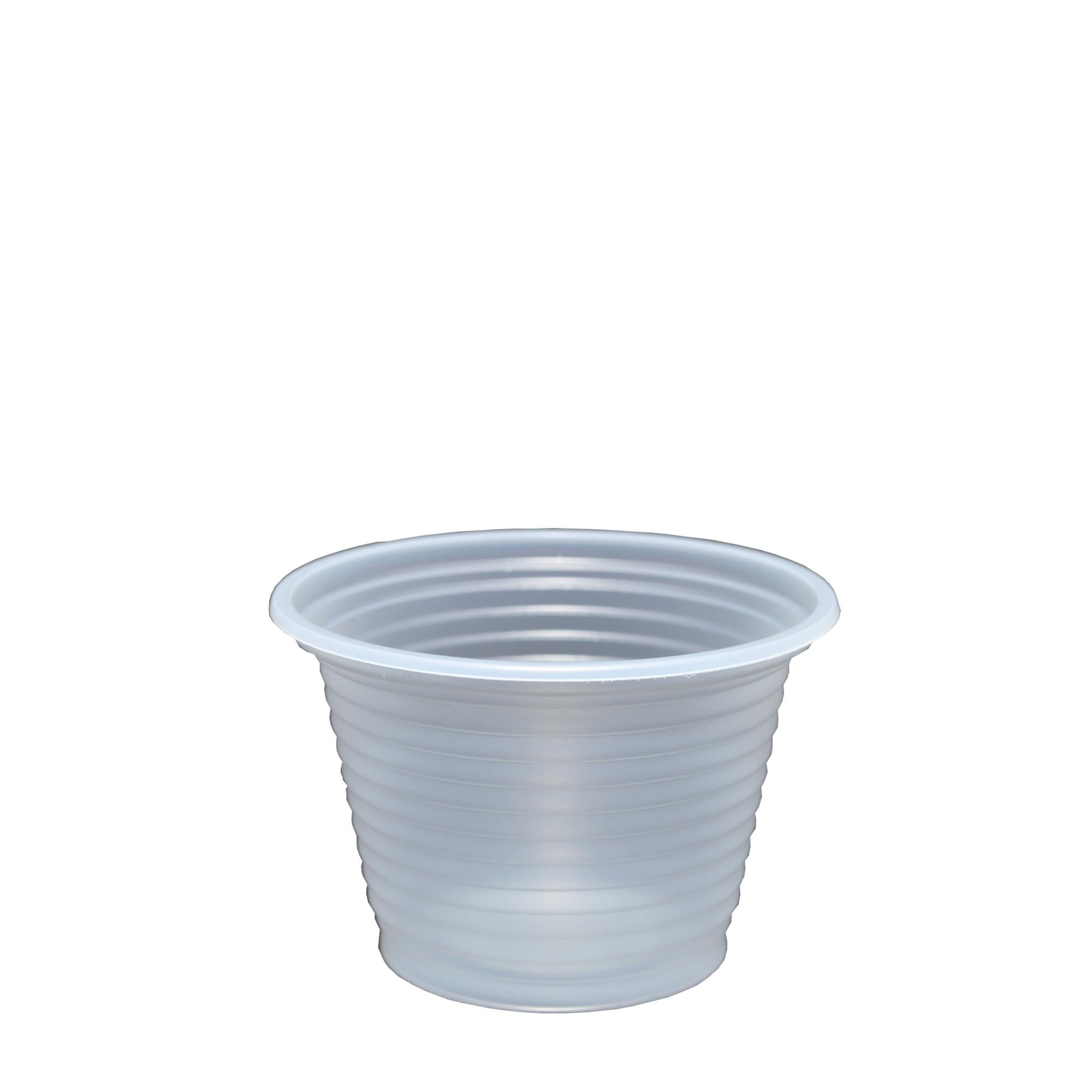 Pote Plástico Redondo (PTT 100) 100ml PS Transparente Copobras (100 ...