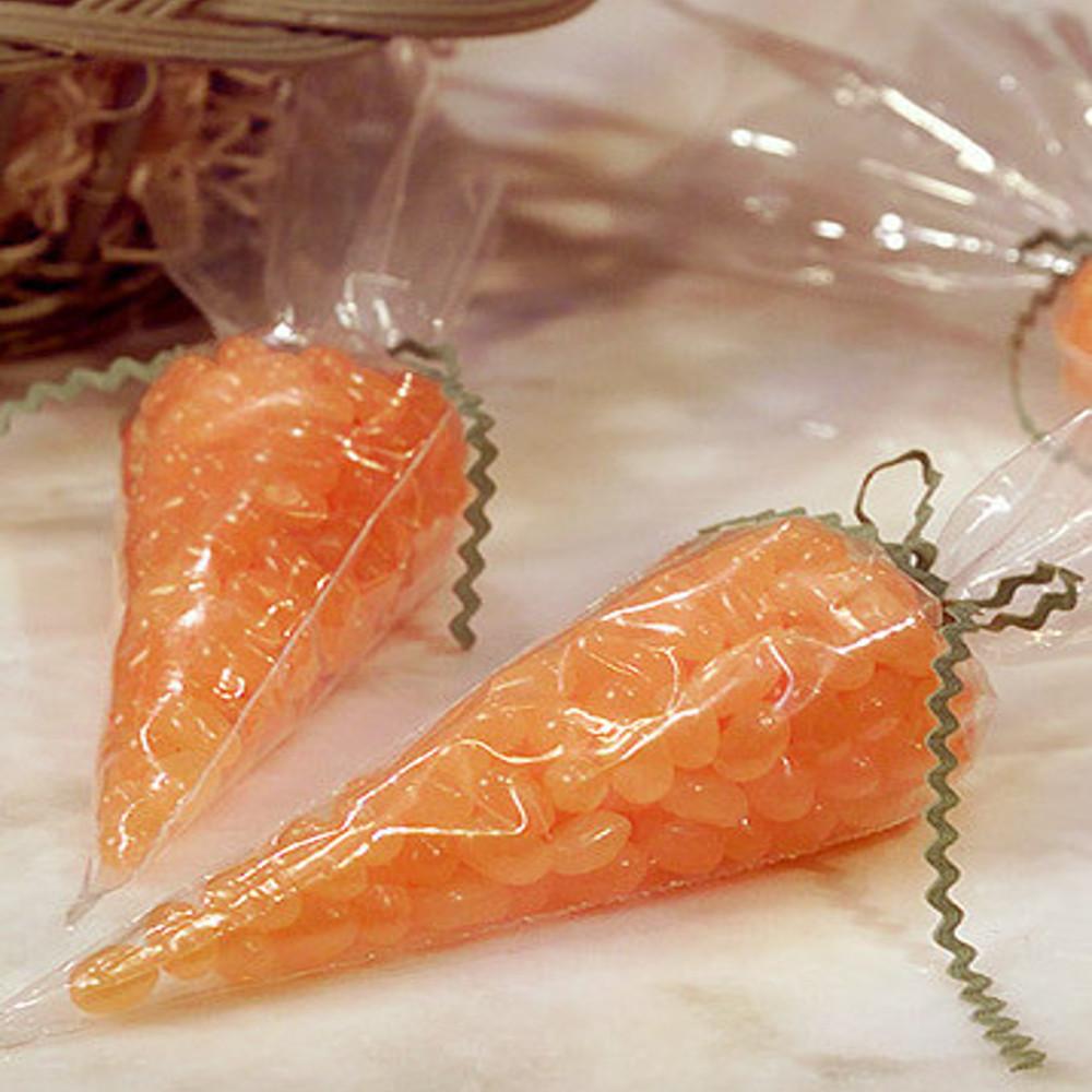 Saco de Plástico Incolor Cone 18x30cm Cromus (50 unidades) - Irmãos Haluli