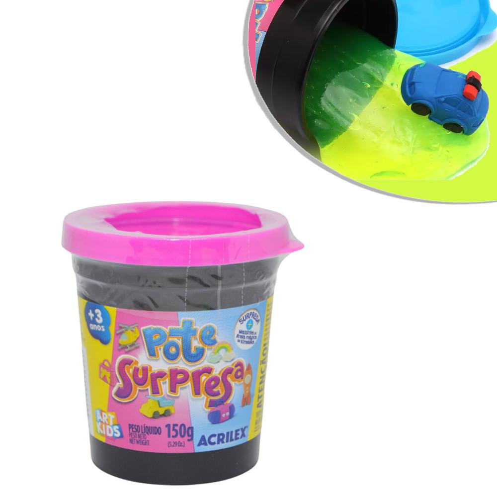 Pote Surpresa S/ Cor Ref. 05720 Acrilex (150 gramas) - Irmãos Haluli