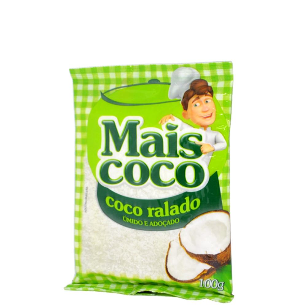 Coco Ralado Mais Coco Sococo (100 gramas) - Irmãos Haluli