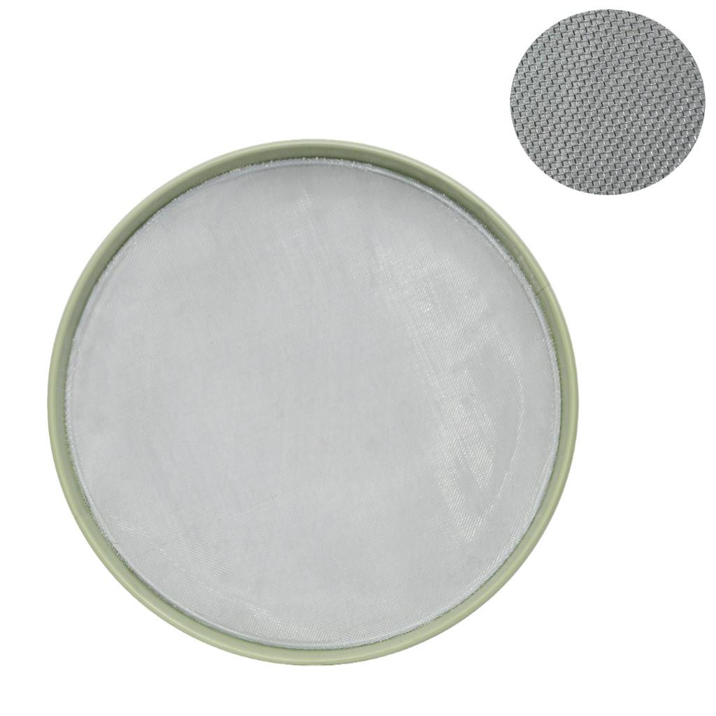 Peneira de Aço Fuba 40cm Tela Trancada Fio Forte Aro 3cm Peneiraço ...