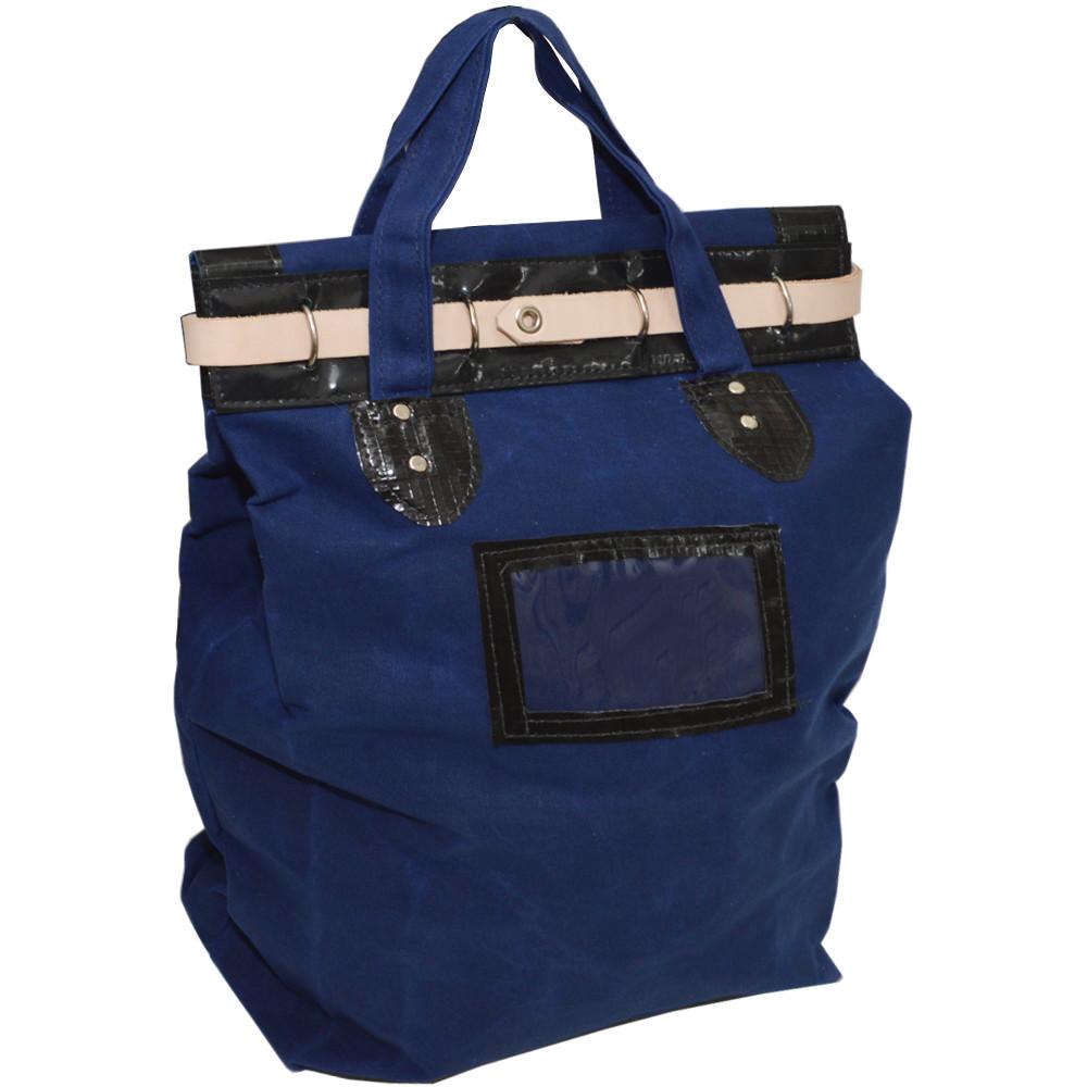 Malote Lona RF01 47x34x14cm Azul (01 unidade) - Irmãos Haluli