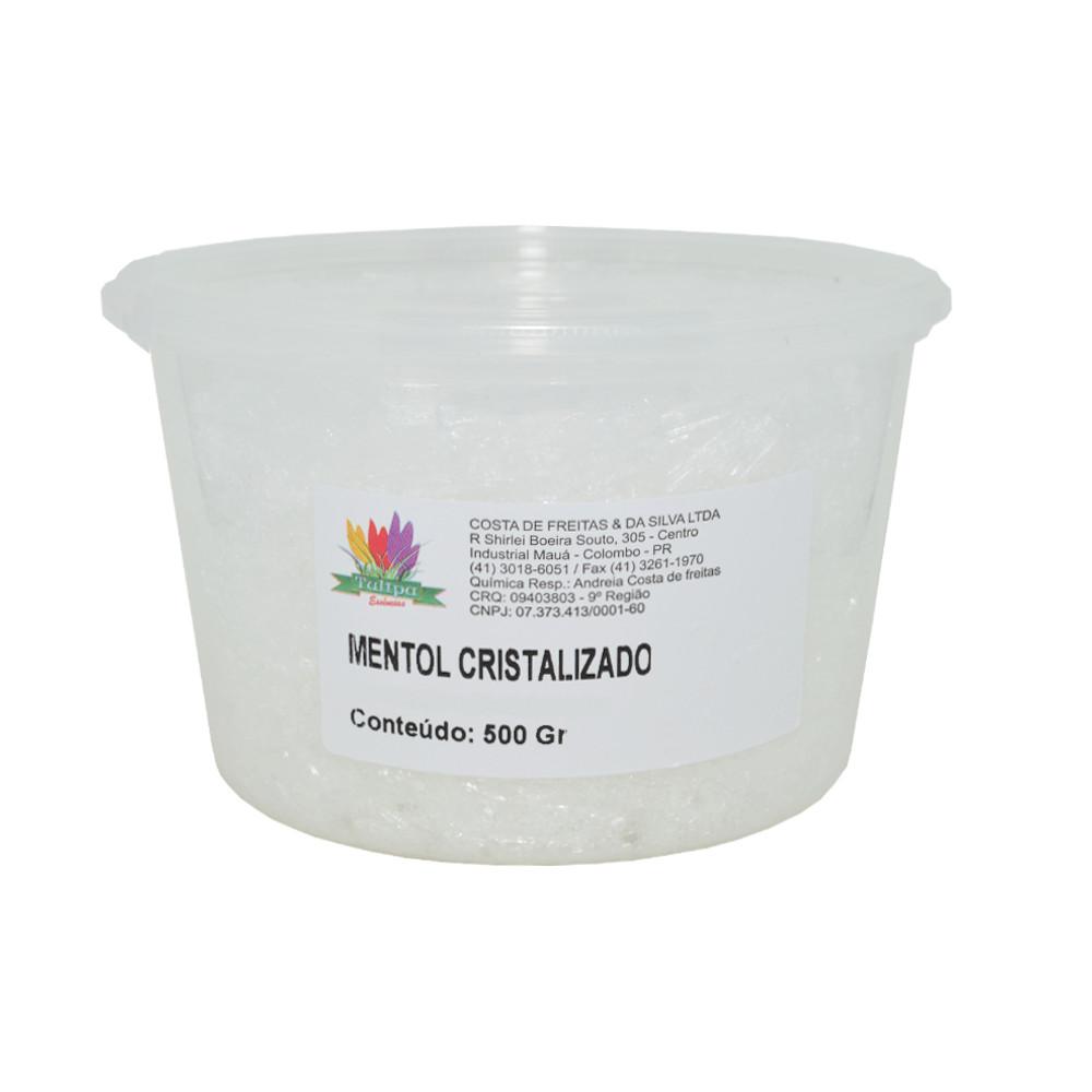 Mentol Cristalizado Tulipa Essências (500 gramas) - Irmãos Haluli