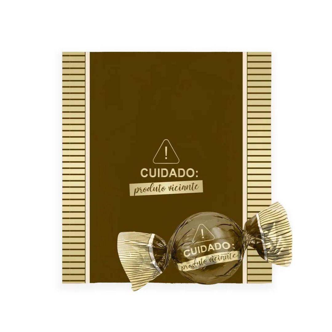 Embalagens Para Trufas e Bombons Viciante Marrom Cromus (100 unidades ...