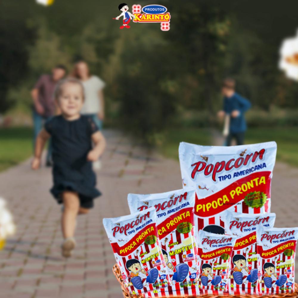 Pipoca Pronta Sabor Manteiga 26gr Popcorn Karintó (01 unidade) - Irmãos Haluli