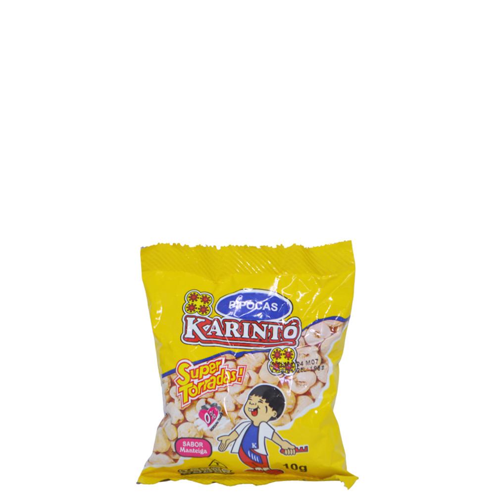 Pipoca Super Torradas Sabor Manteiga 10gr Karintó - Irmãos Haluli