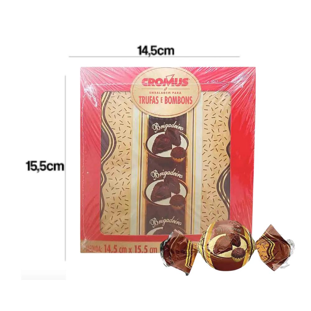 Embalagens Para Trufas e Bombons Gostosura Brigadeiro Cromus - Irmãos ...