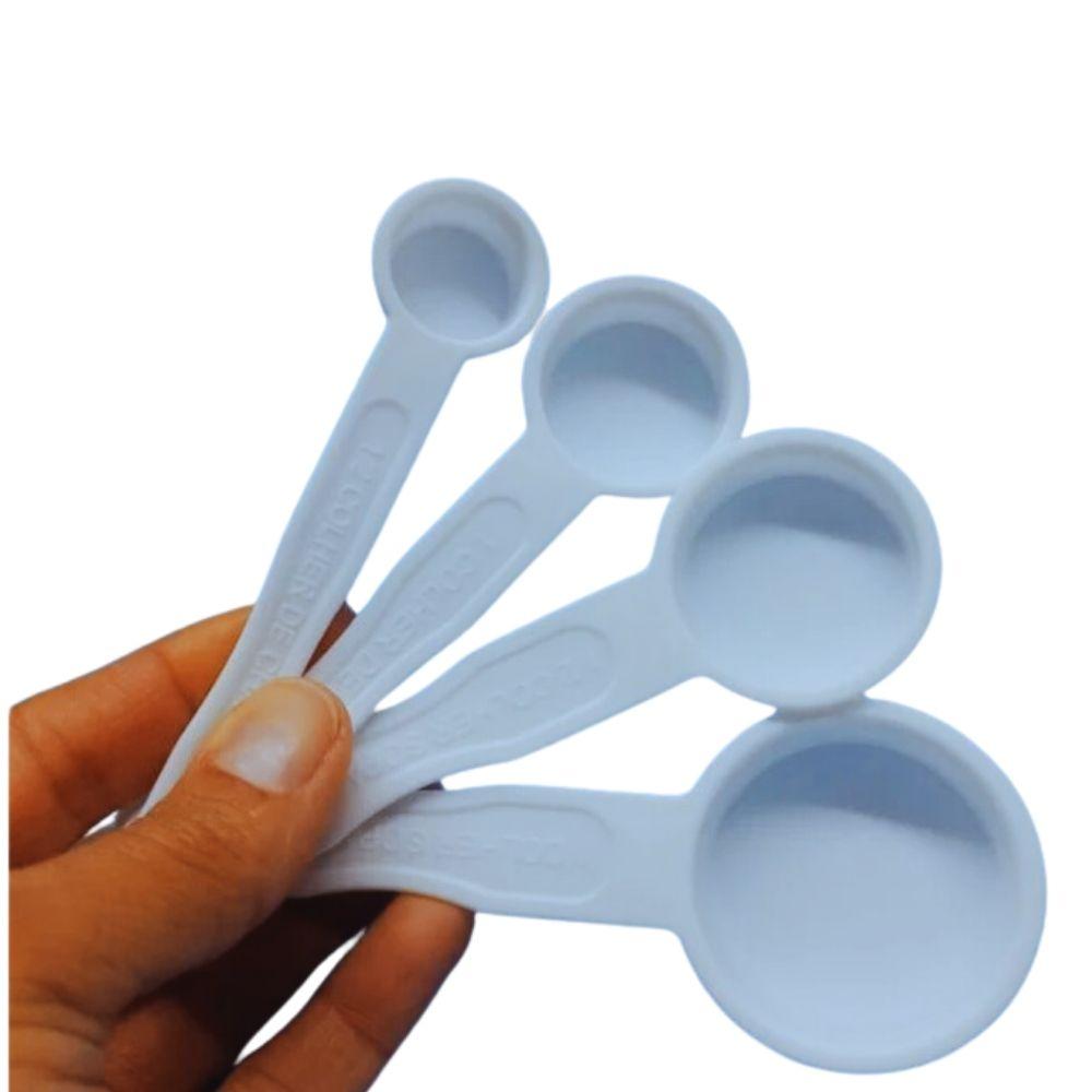 Conjunto de Colheres Medidoras em Plástico Ref.: CM-01 Solrac - Irmãos ...