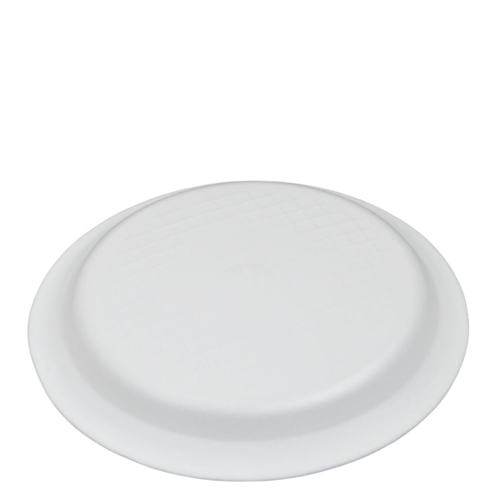 Prato Descartáveis de Isopor Raso Branco P/ Refeições Ref. SR23 23cm ...