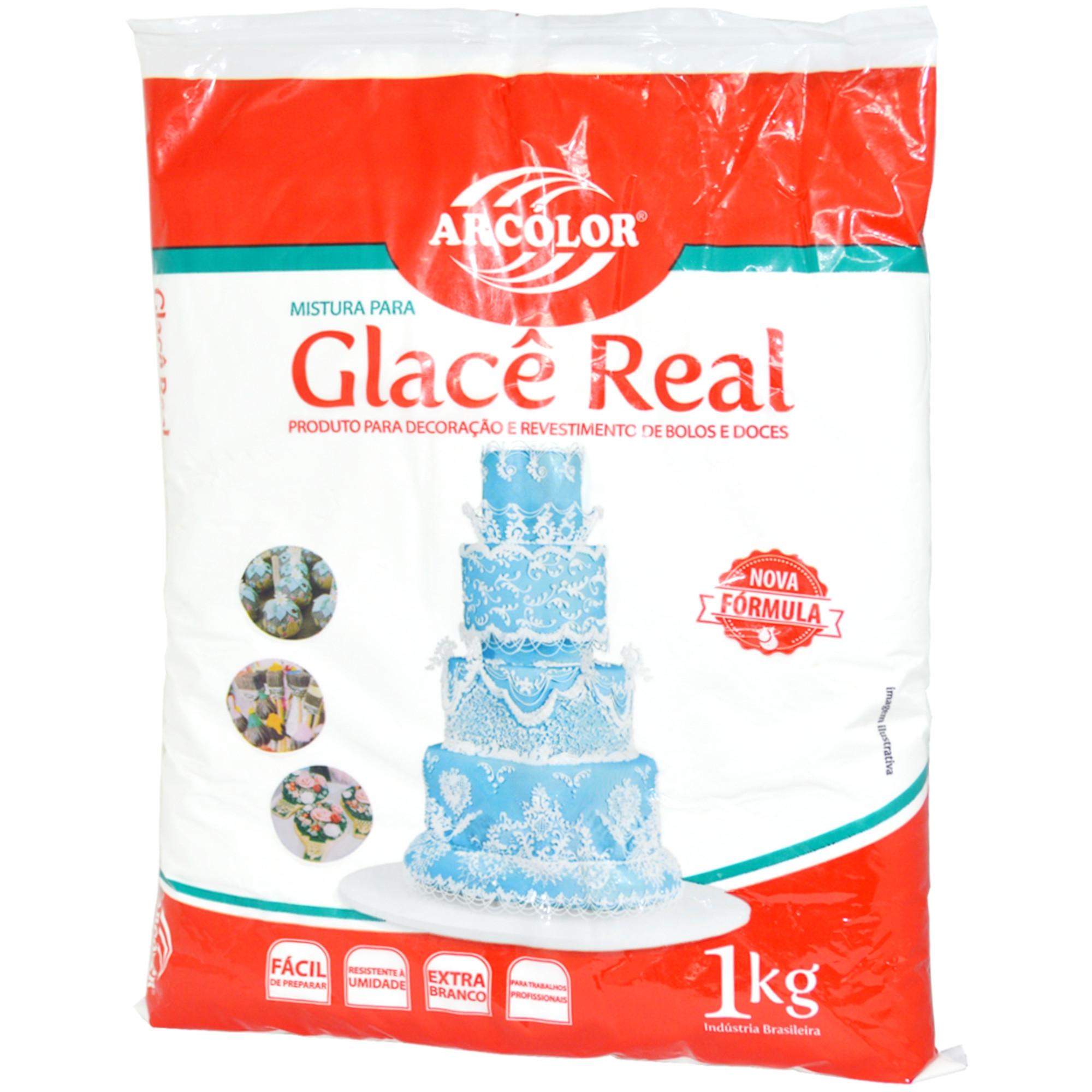Mistura para Glacê Real Arcólor (1KG) - Irmãos Haluli