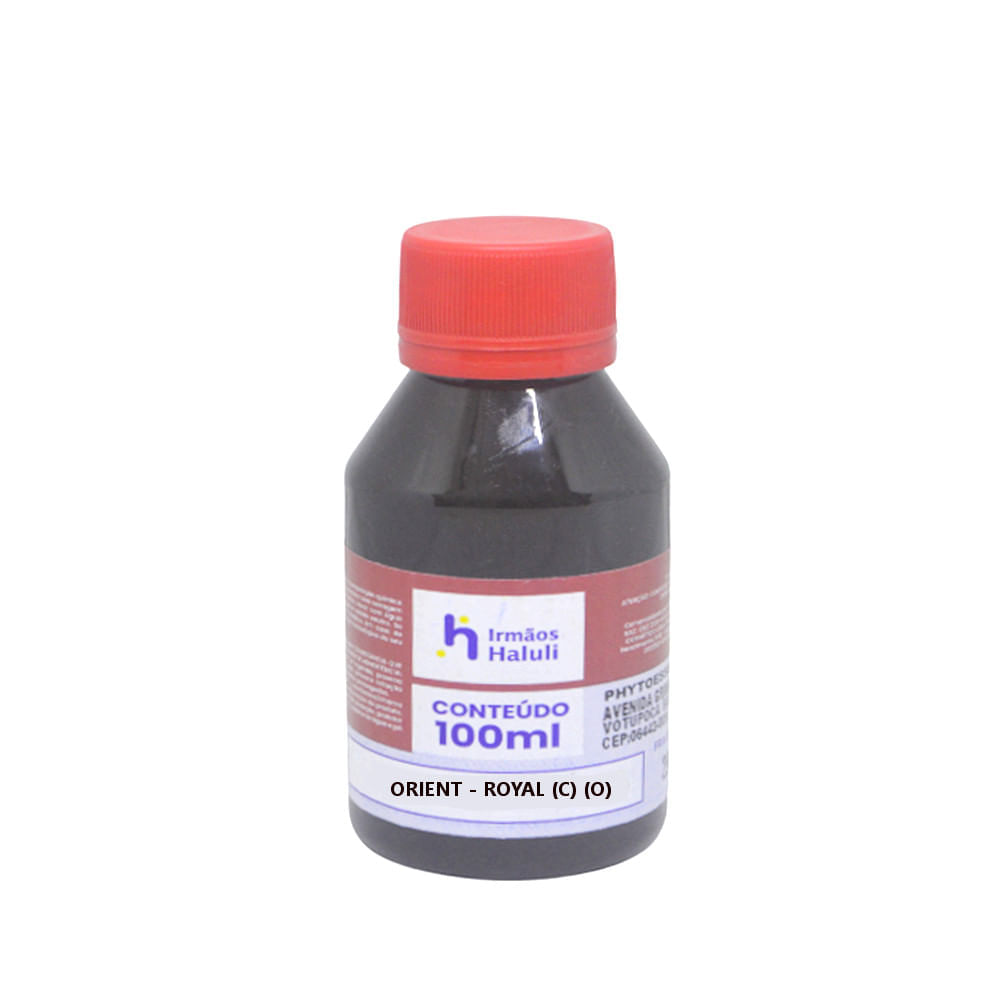 Essência Orient-Royal (C) Solúvel Óleo Perfume Árabe 100ml - Irmãos Haluli
