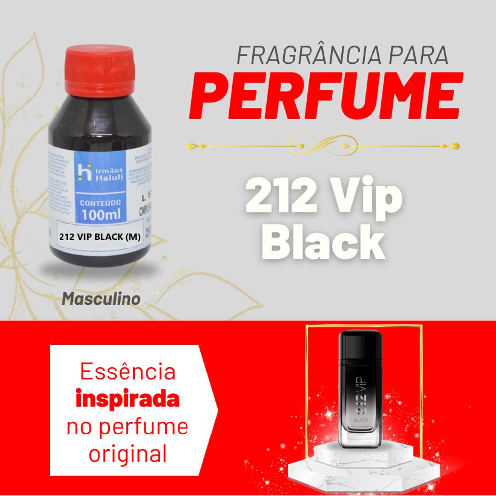 Essência 212 Vip Black (M) P/ Perfumes Linha Vermelha Irmãos Haluli ...