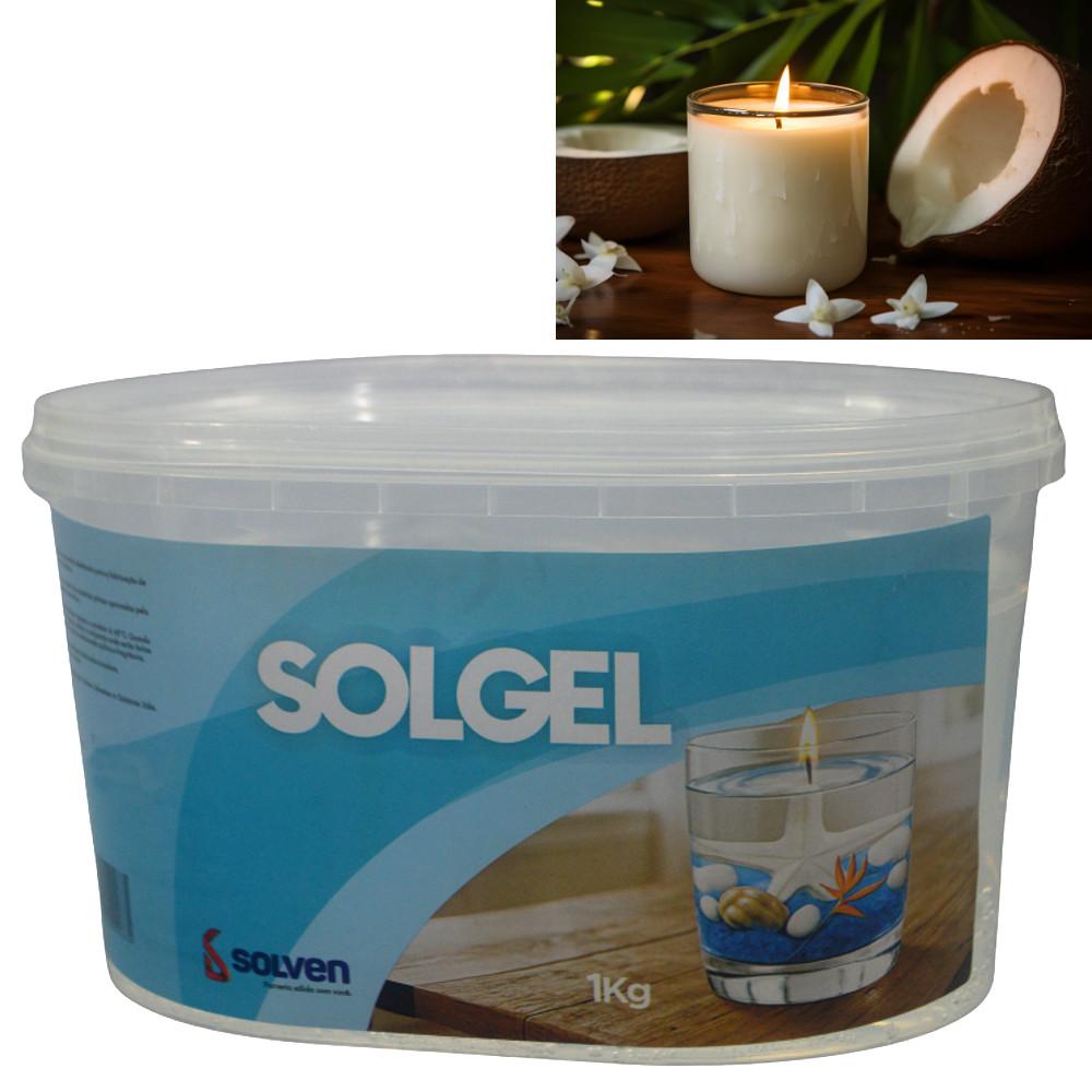 Parafina em Gel Solgel Solven 1kg - Irmãos Haluli